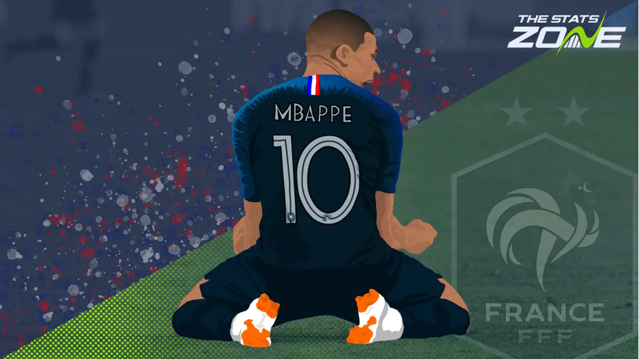 All of Kylian Mbappe’s international goals for France - The Stats Zone