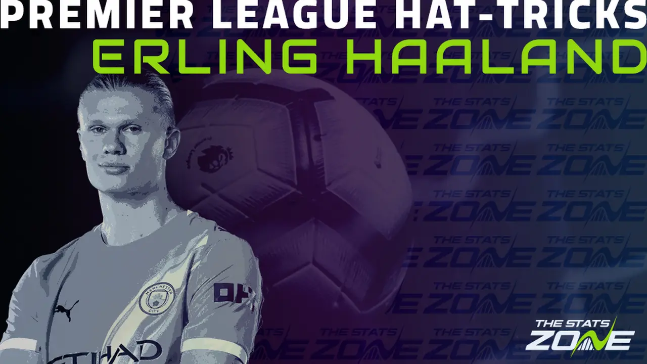 All of Erling Haaland's Premier League hat-tricks - The Stats Zone