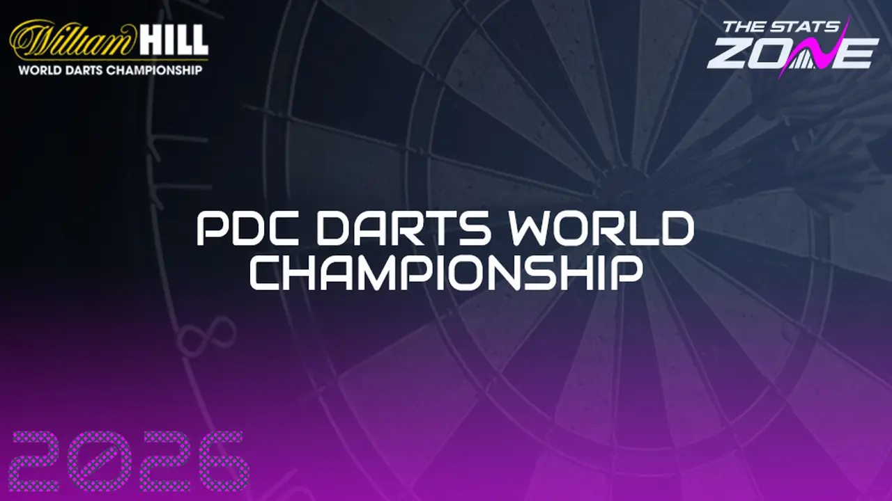 2025-26 PDC World Darts Championship Tournament Page – draw, schedule ...